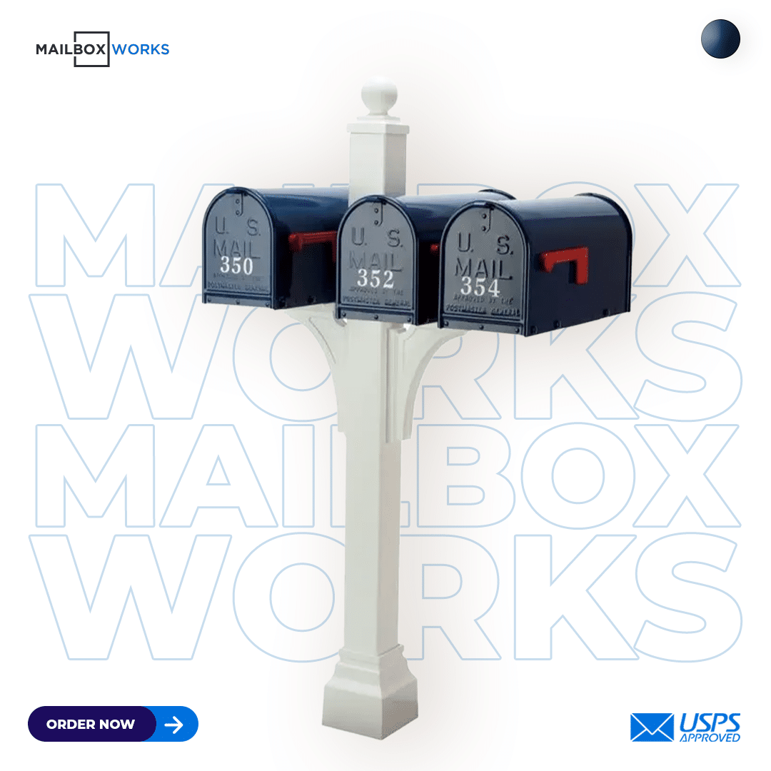 Janzer Mailboxes Residential Post Mount at MailboxWorks