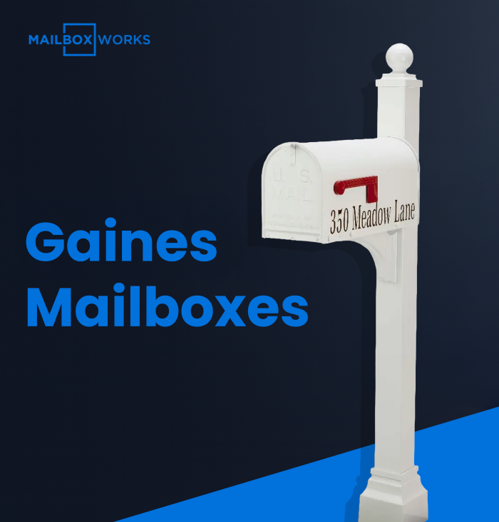 Janzer Mailboxes Residential Post Mount at MailboxWorks