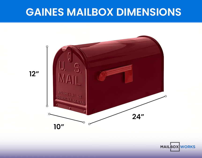 Janzer Mailboxes Residential Post Mount at MailboxWorks