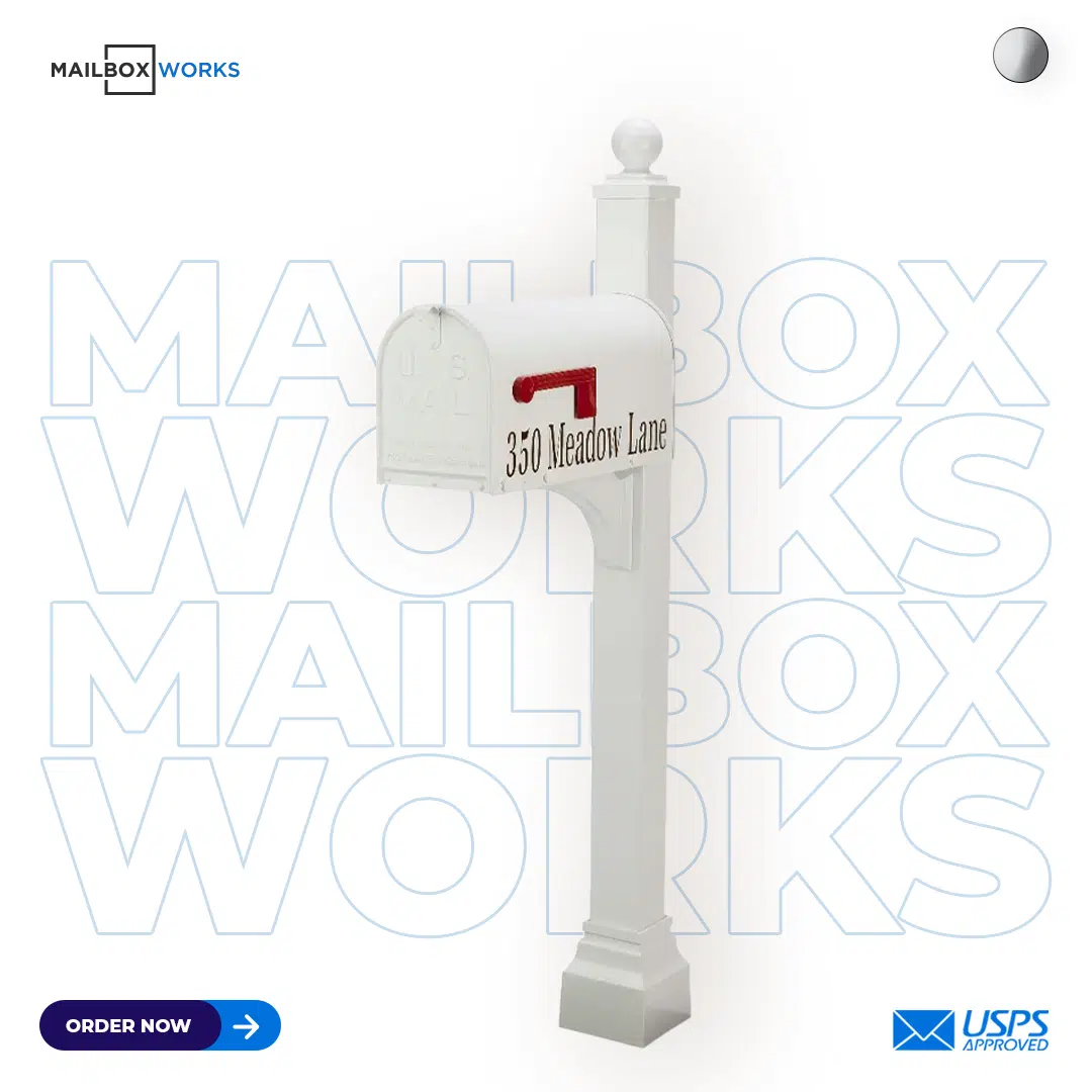 Janzer Mailboxes Residential Post Mount at MailboxWorks