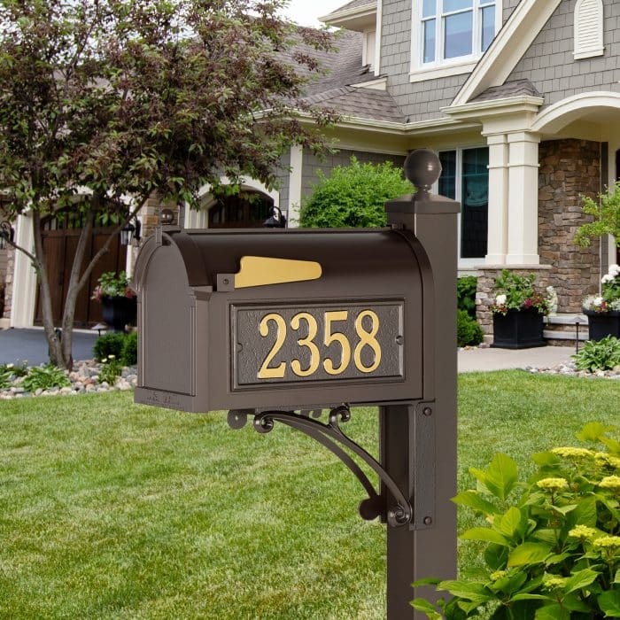 Whitehall Mailboxes- Deluxe Capitol Mailbox Package