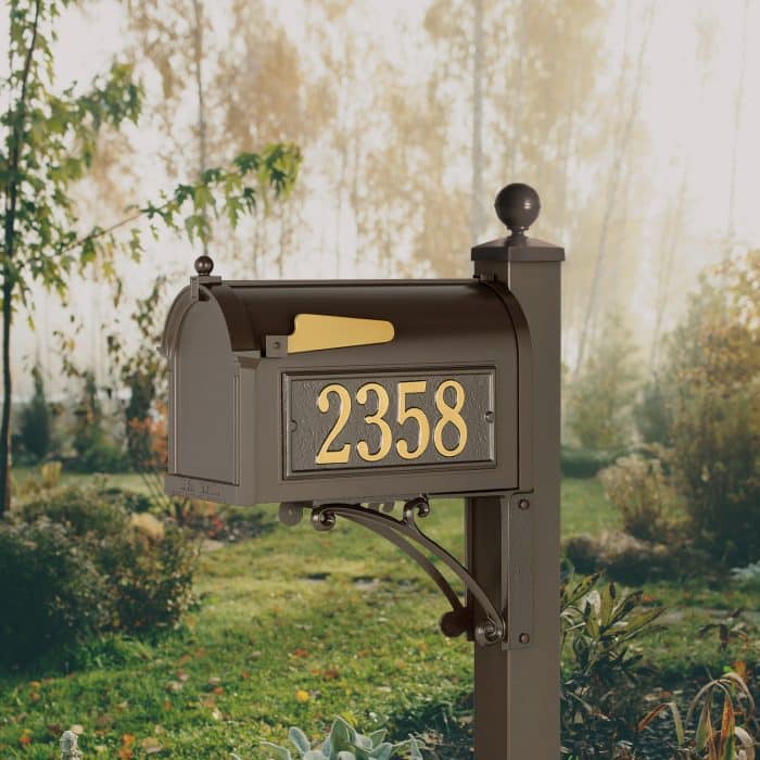 Whitehall Mailboxes- Deluxe Capitol Mailbox Package